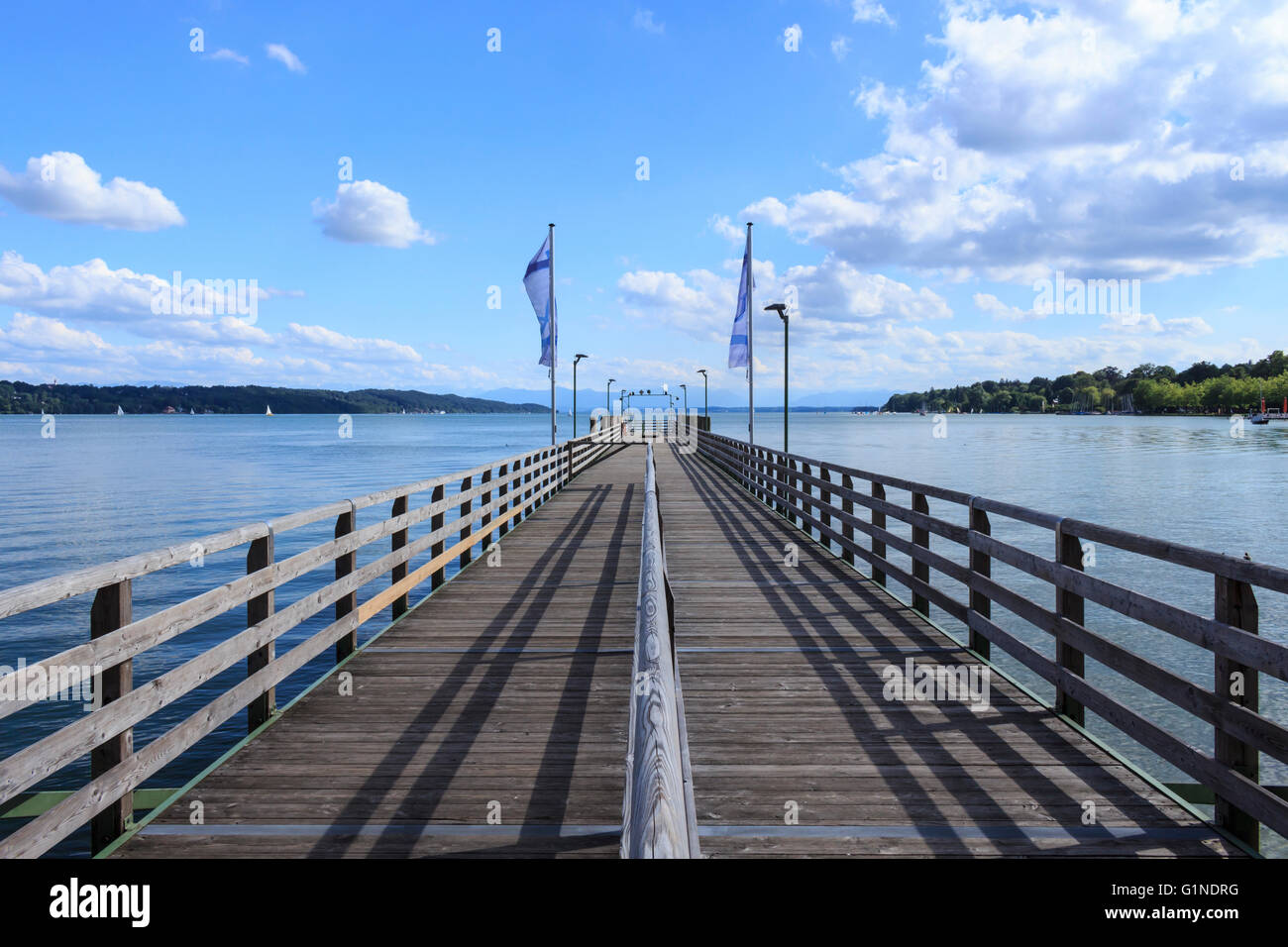 the lake starnberg in Bavaria Germany Stock Photo - Alamy