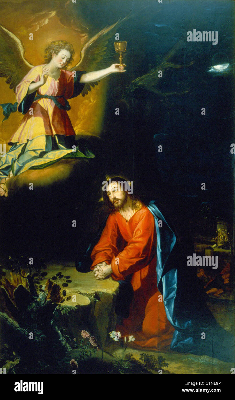Baltasar De Echave Orio The Prayer In The Garden Museo Nacional De