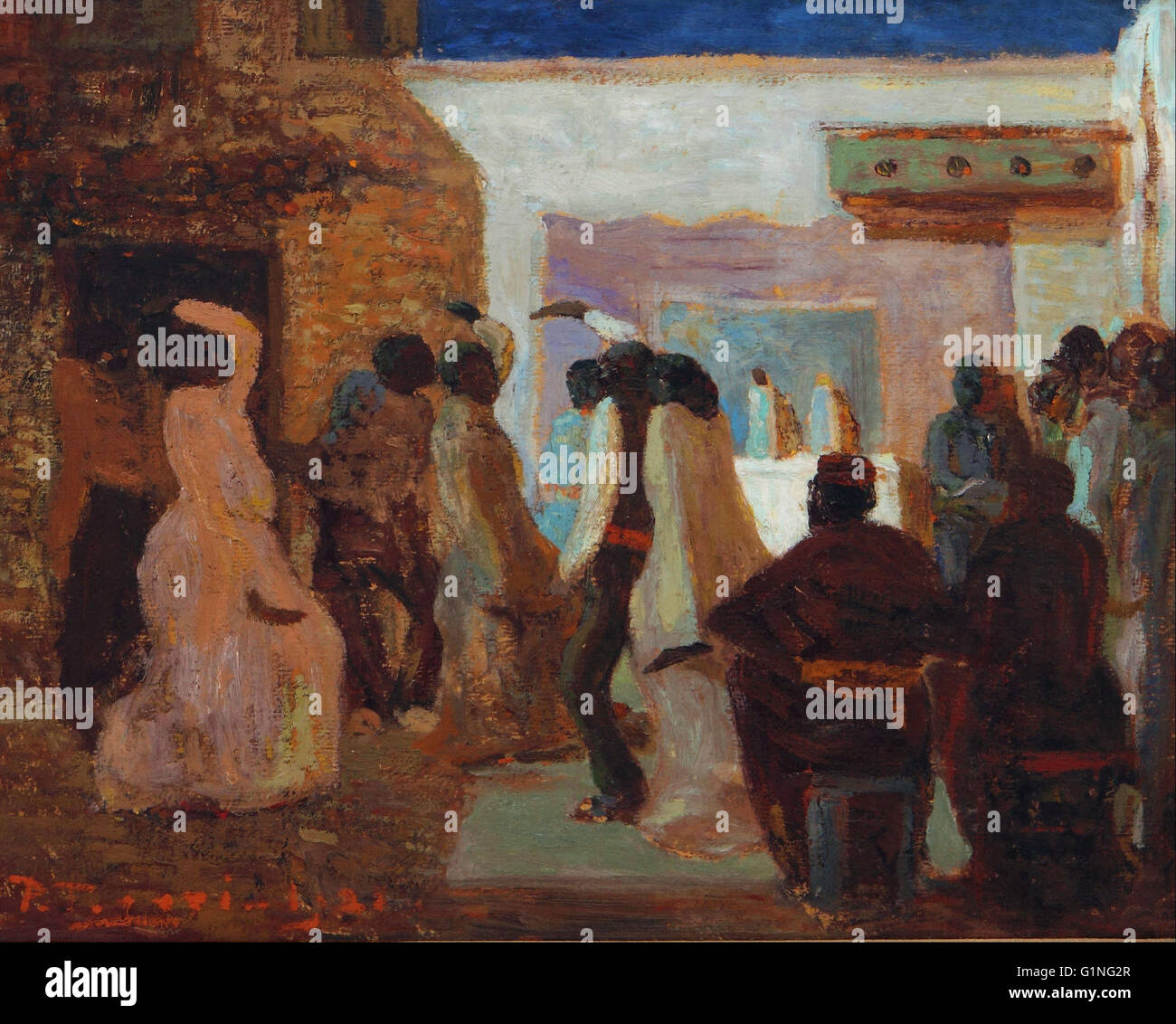 Pedro Figari - Candombe o Candombe bajo la luna - Museo Nacional de ...