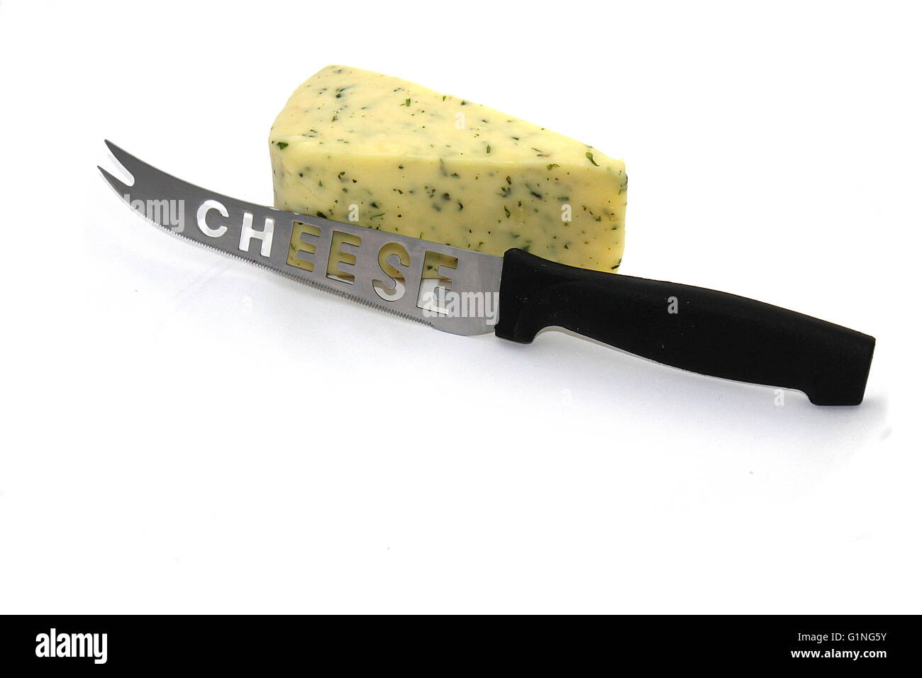 Cheddar cheese knife hi-res stock photography and images - Alamy