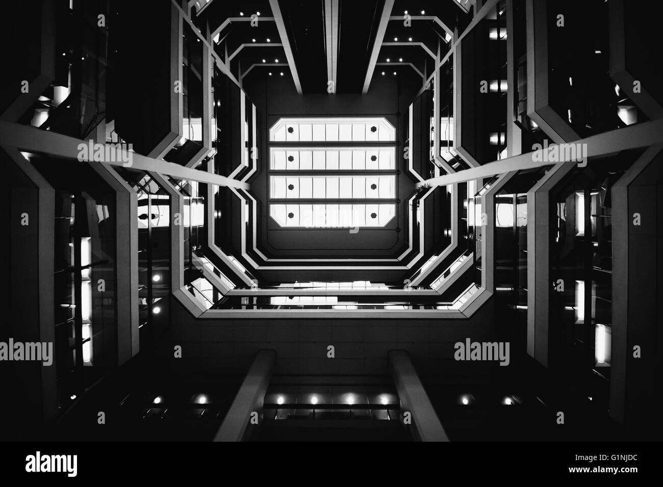 Interior of the Atrium on Bay, in Toronto, Ontario Stock Photo - Alamy