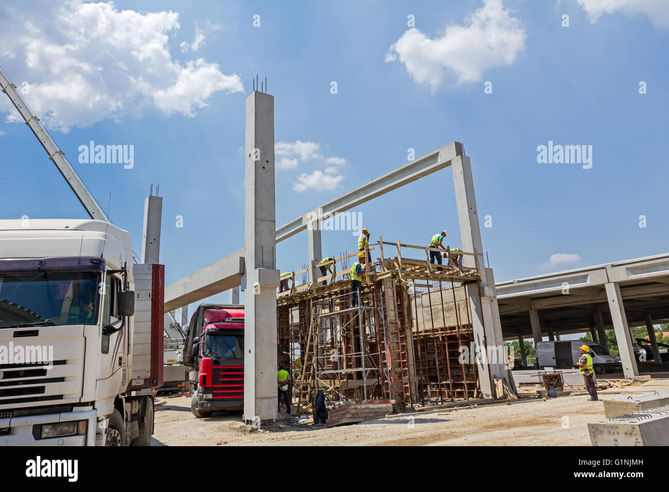 Demountable structure building hi-res stock photography and images - Alamy
