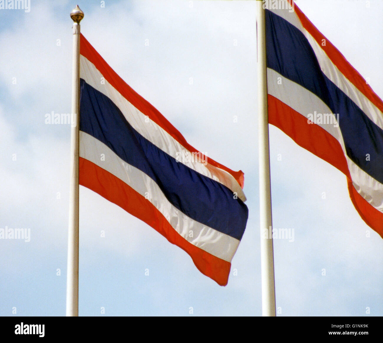 Thai flagpole hi-res stock photography and images - Alamy