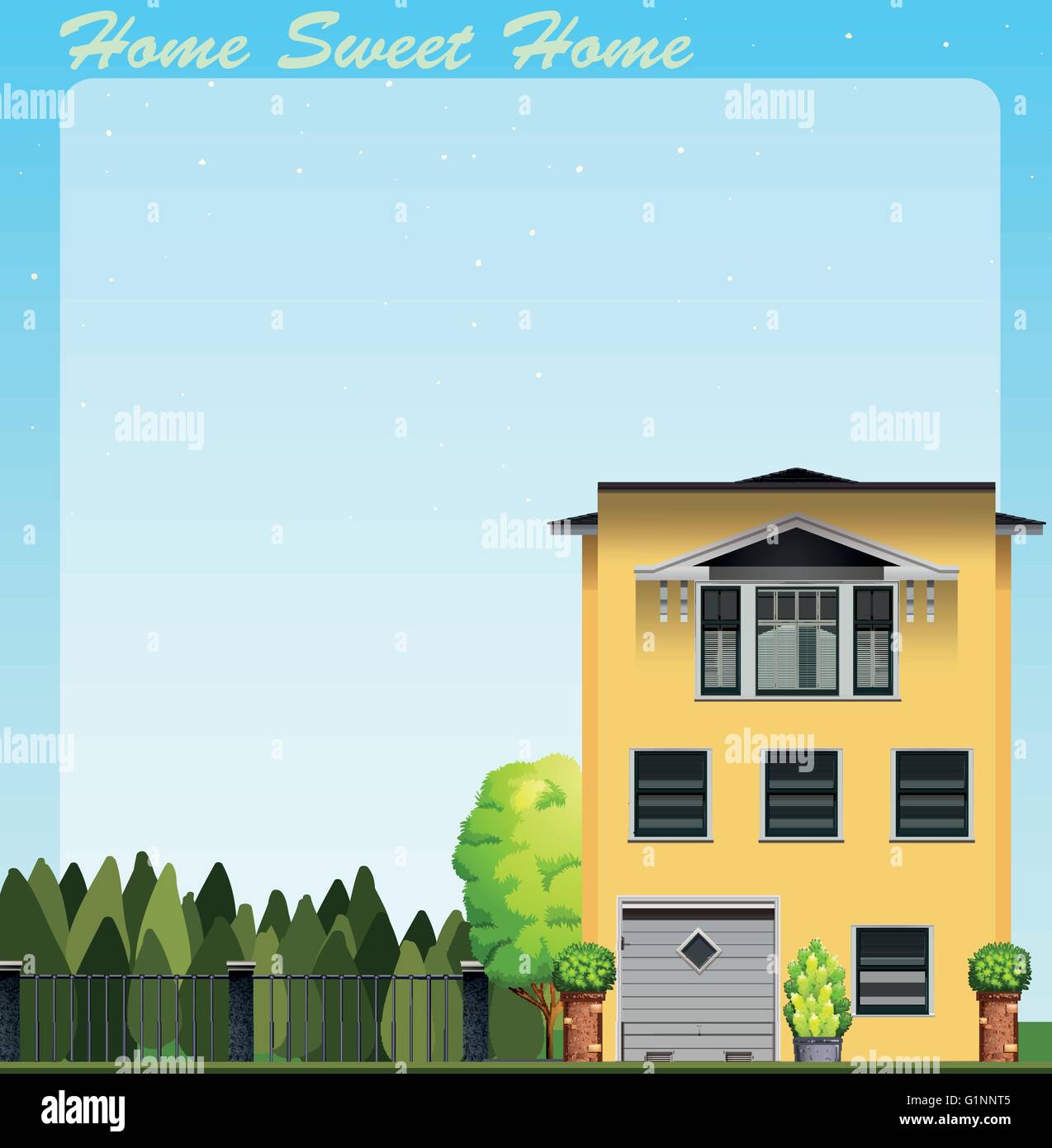 Daytime architecture Stock Vector Images - Alamy