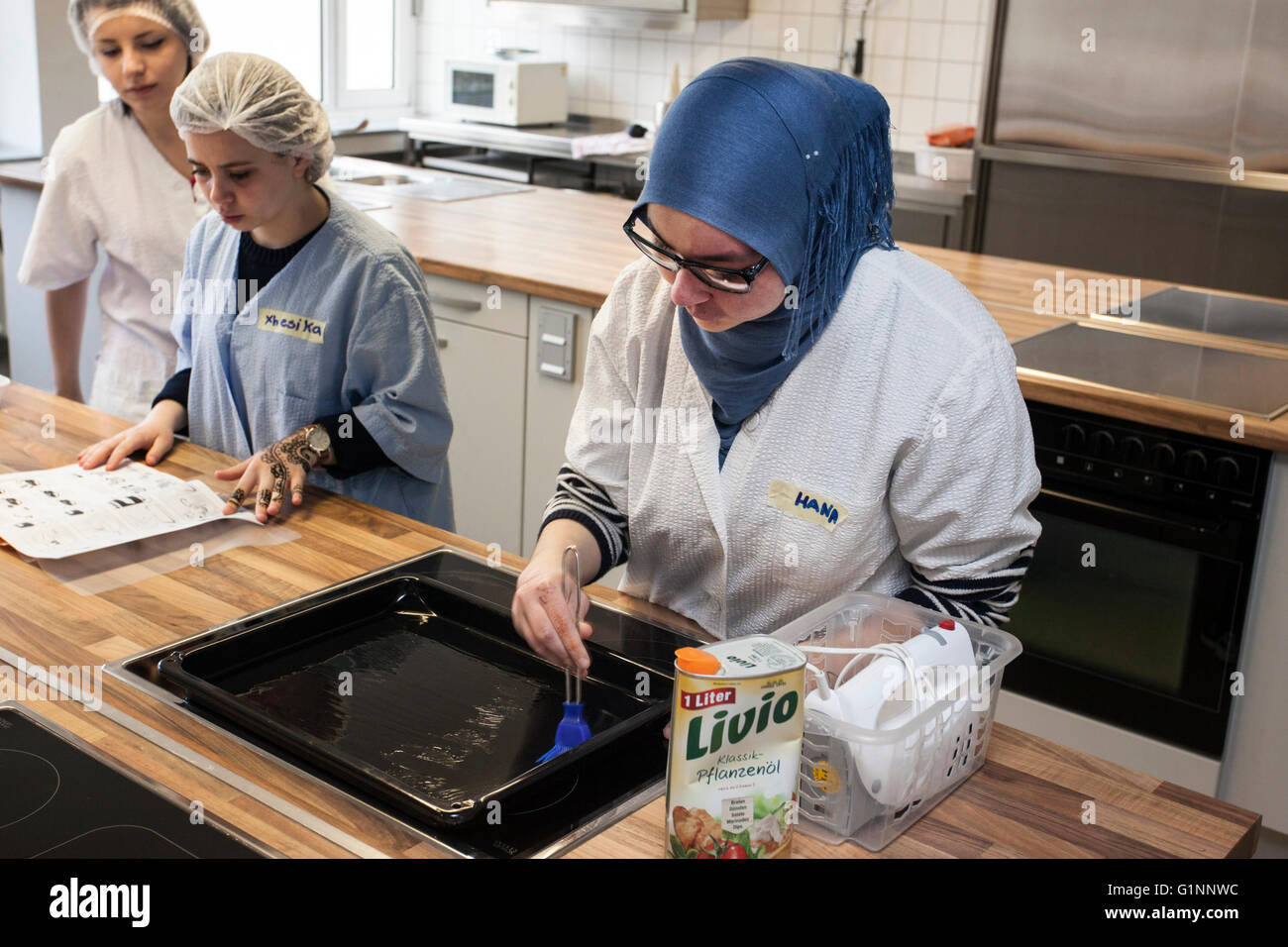 International school class learns how to cook and bake in the training ...