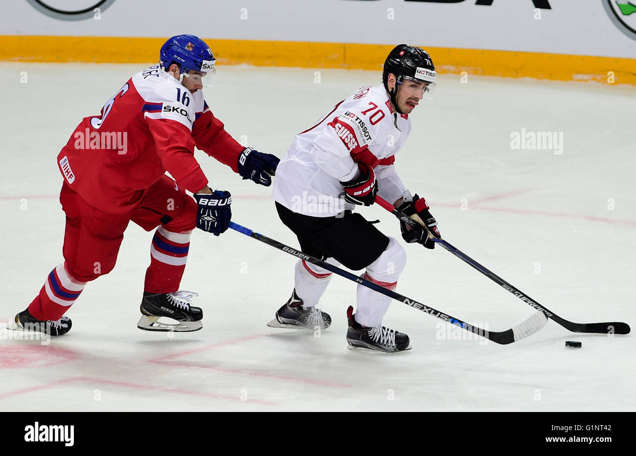 Moscow, Russian Federation. 17th May, 2016. From left: Michal Birner ...