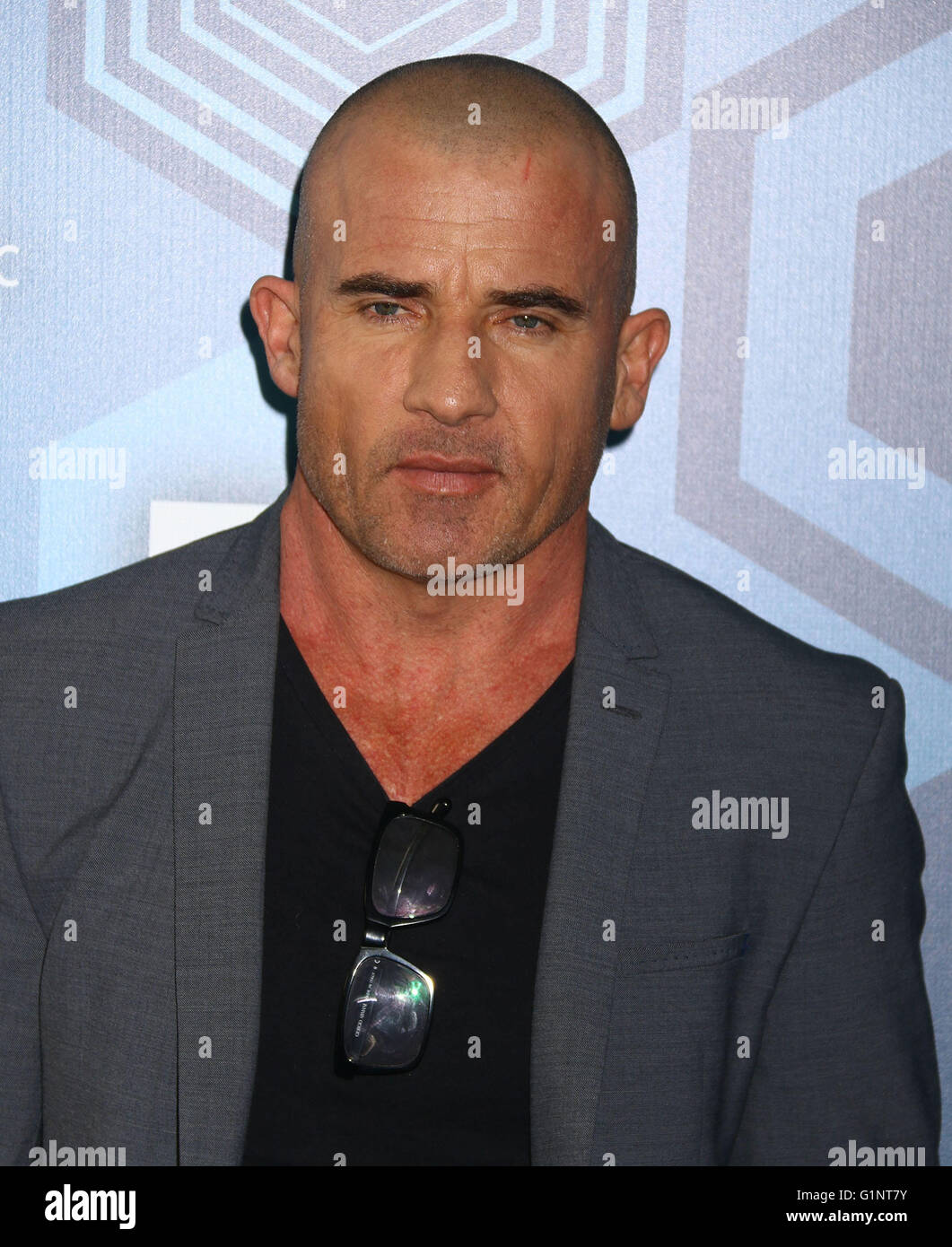 New York, USA. 16th May, 2016. Actor DOMINIC PURCELL attends 2016 Fox ...