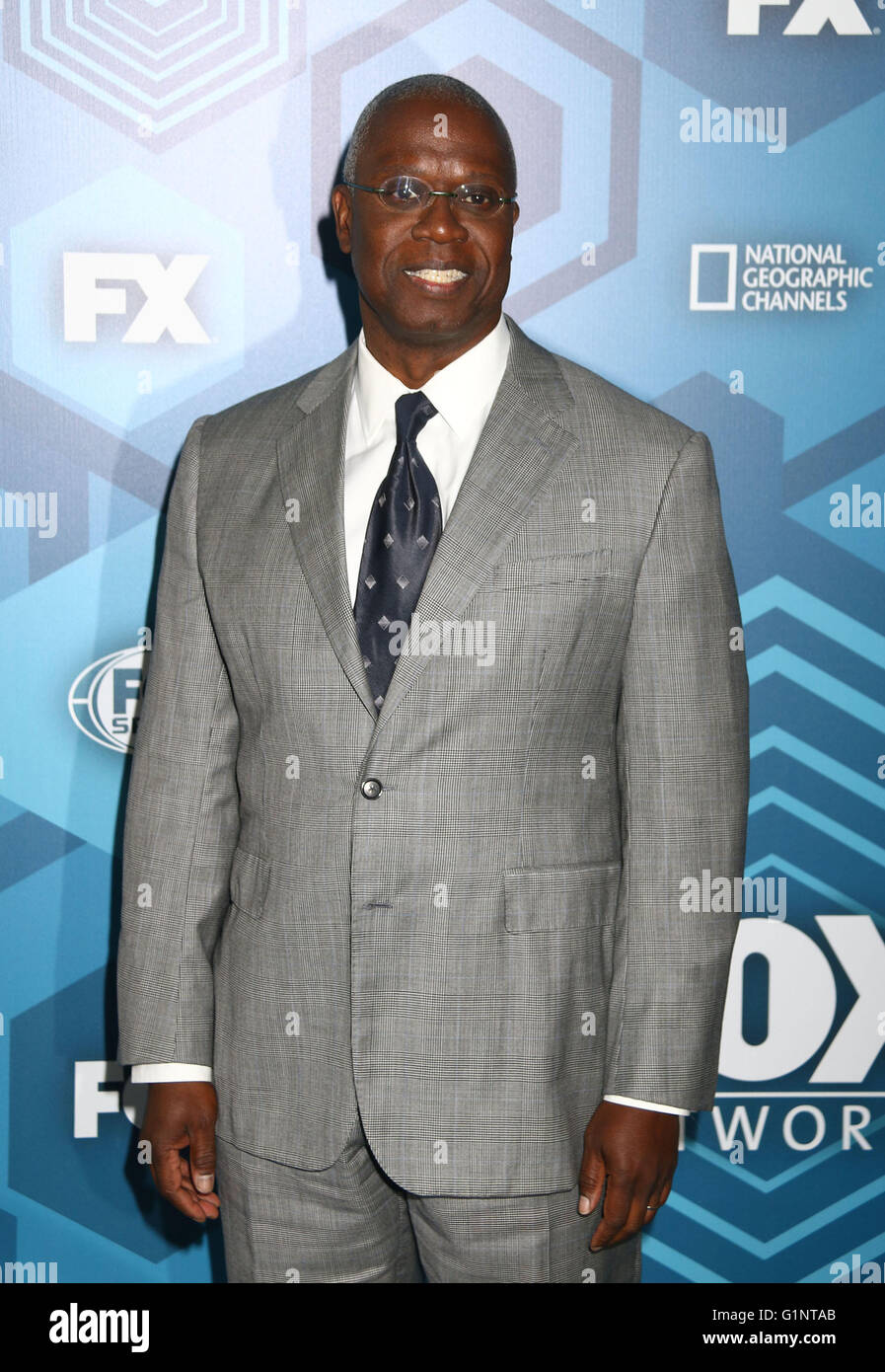 New York, USA. 16th May, 2016. Actor ANDRE BRAUGHER attends 2016 Fox ...