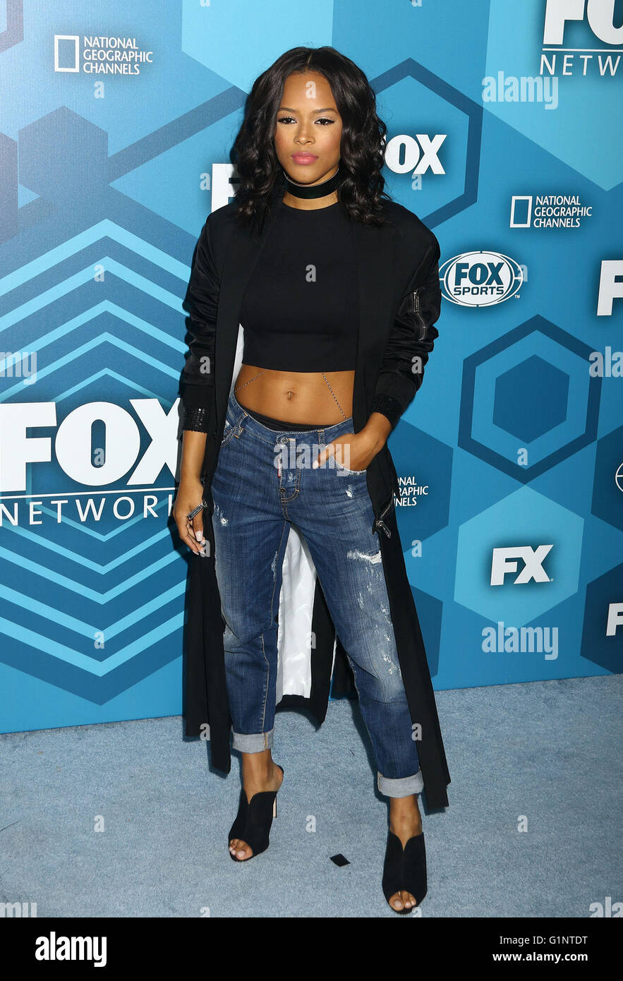 New York, USA. 16th May, 2016. Actress SERAYAH MCNEILL attends 2016 Fox ...