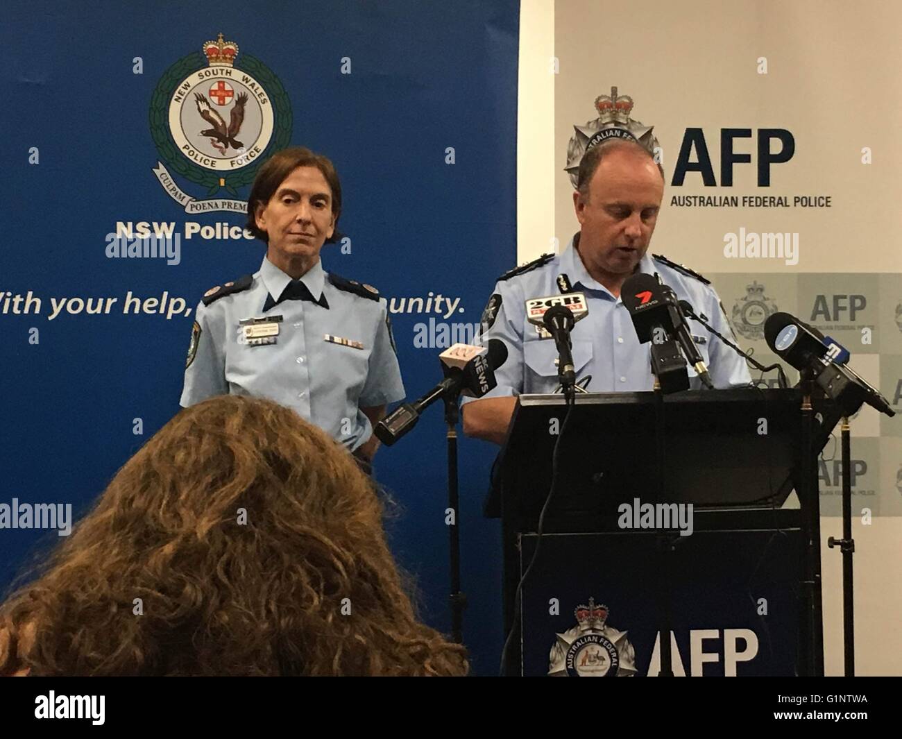Australian federal police hi-res stock photography and images - Alamy