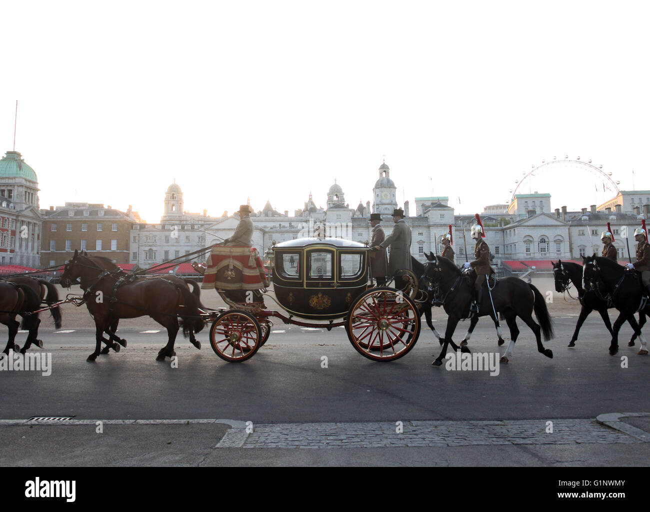 Queen alexandras state coach hi-res stock photography and images - Alamy