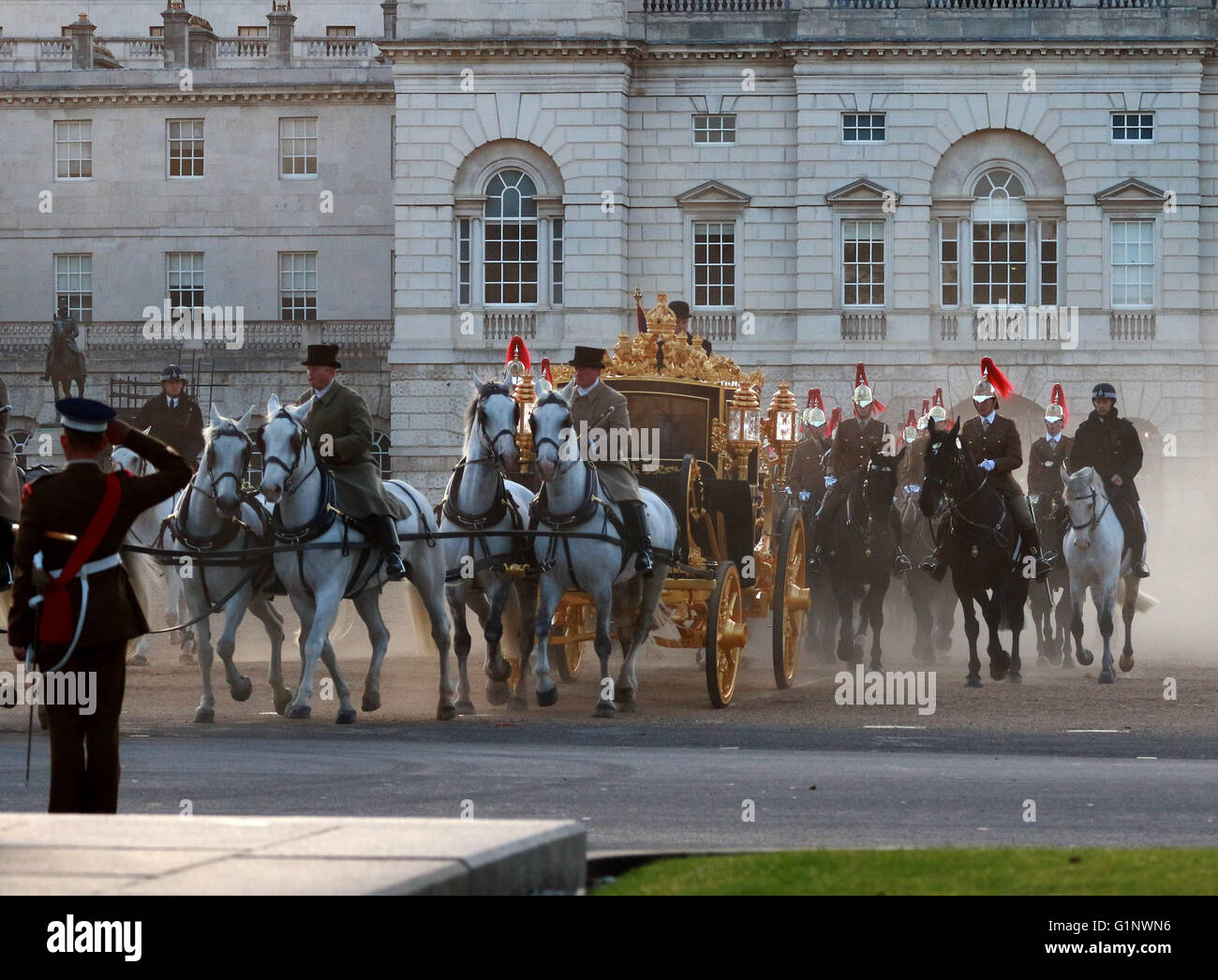 Irish state coach hi-res stock photography and images - Alamy
