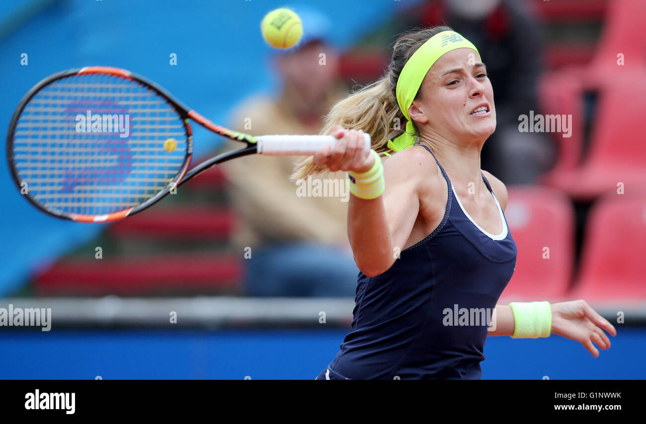 Nuremberg, Germany. 17th May, 2016. US-American tennis player Nicole ...