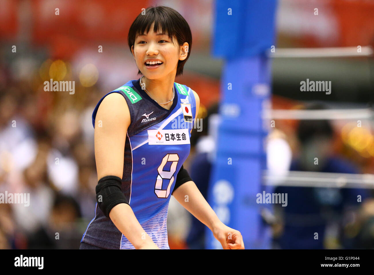 Tokyo Metropolitan Gymnasium, Tokyo, Japan. 17th May, 2016. Sarina Koga ...