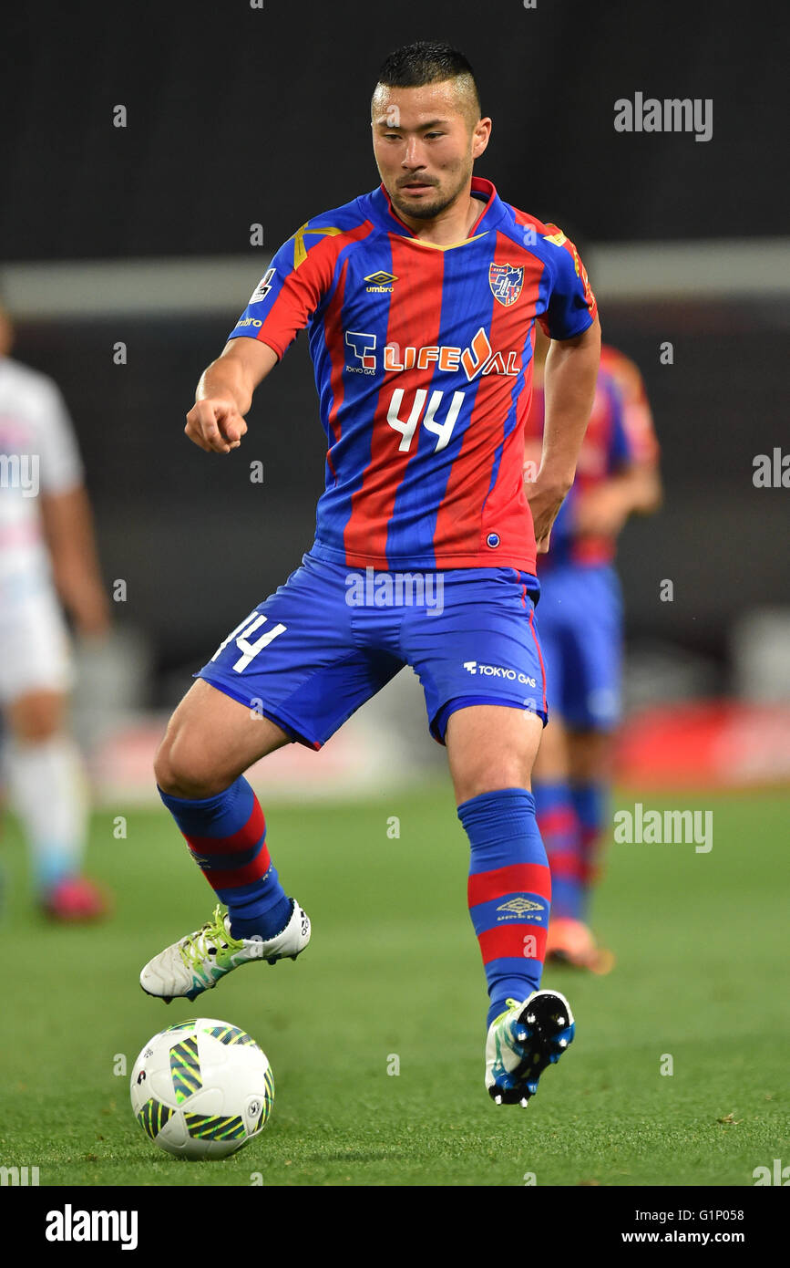 Tokyo, Japan. 13th May, 2016. Takuma Abe (FC Tokyo) Football/Soccer ...