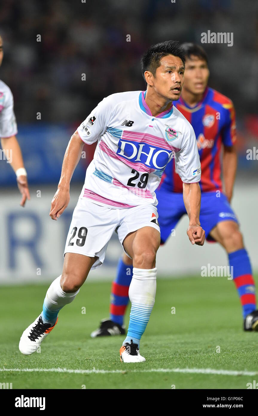 Tokyo, Japan. 13th May, 2016. Hiroyuki Taniguchi (Sagan) Football ...