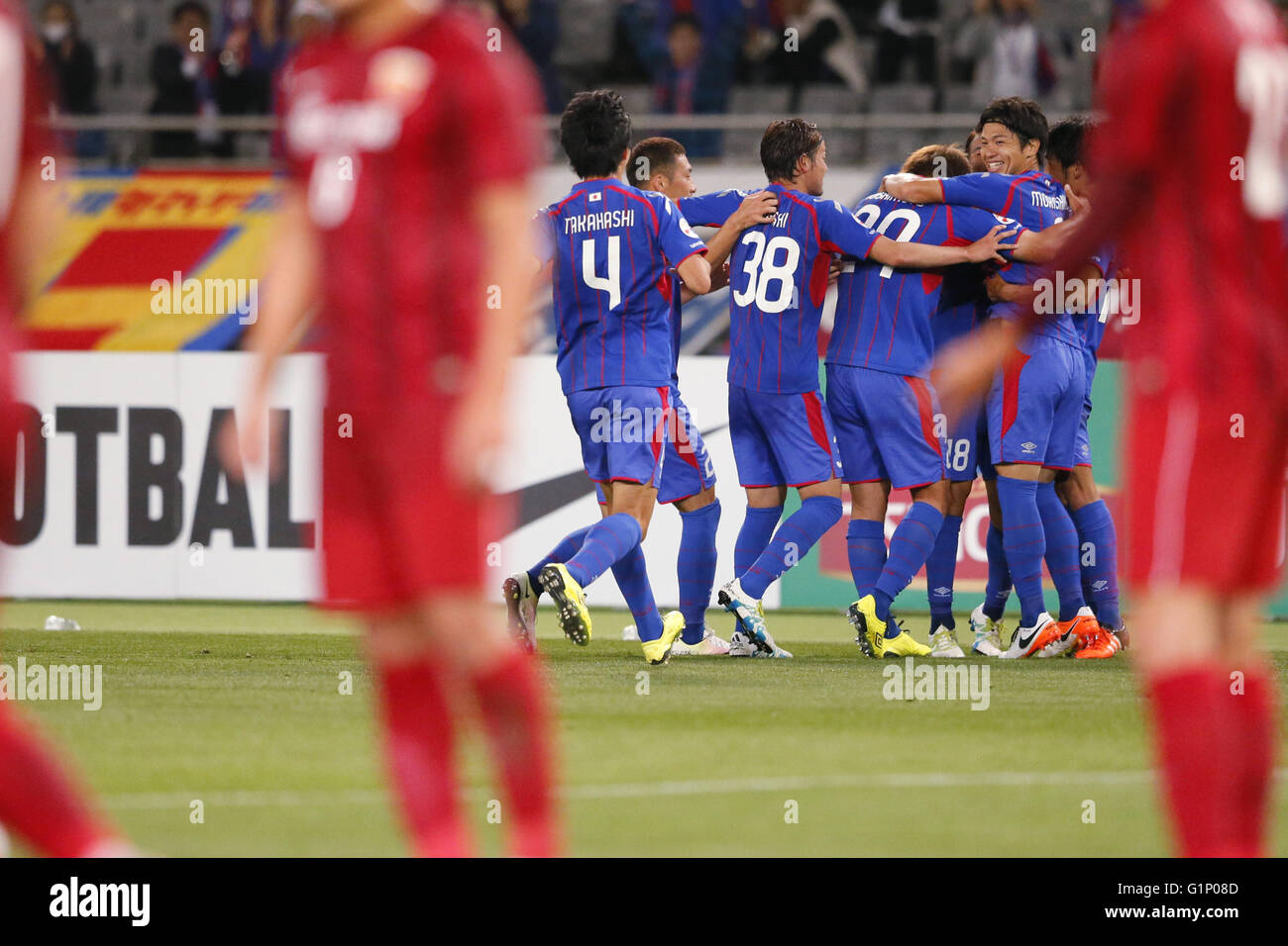 Tokyo Stadium, Tokyo, Japan. 17th May, 2016. FCFC Tokyo team group, MAY ...