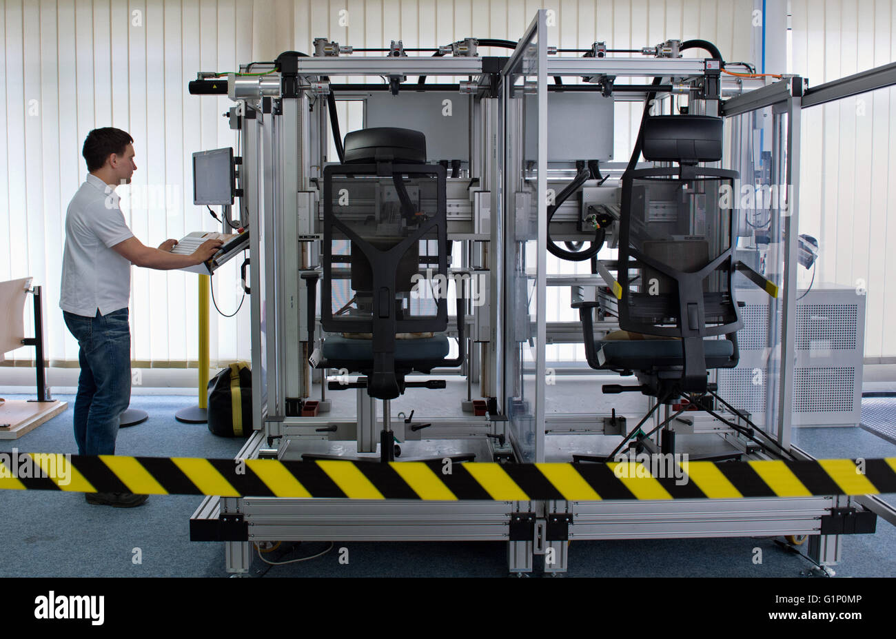 ILLUSTRATION - Andre Paul of the furniture department at the Technical ...