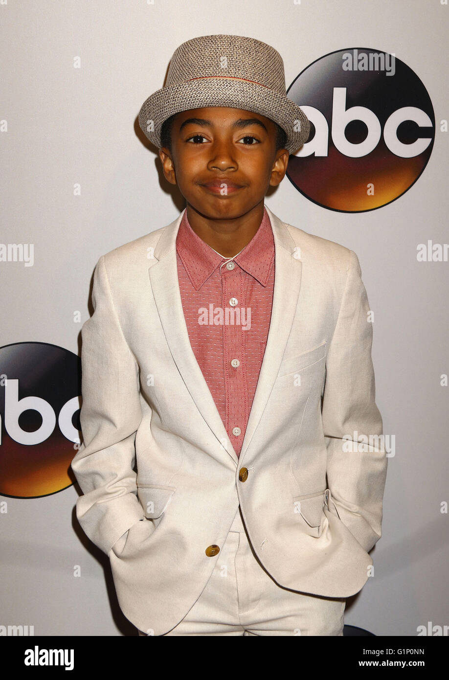 New York, USA. 17th May, 2016. Actor MILES BROWN attends 2016 ABC ...