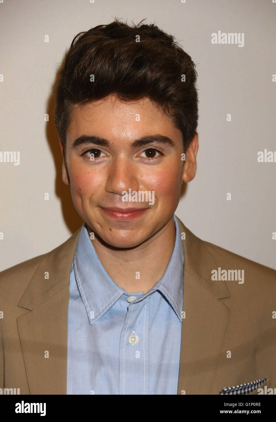New York, USA. 17th May, 2016. Actor NOAH GALVIN attends 2016 ABC ...