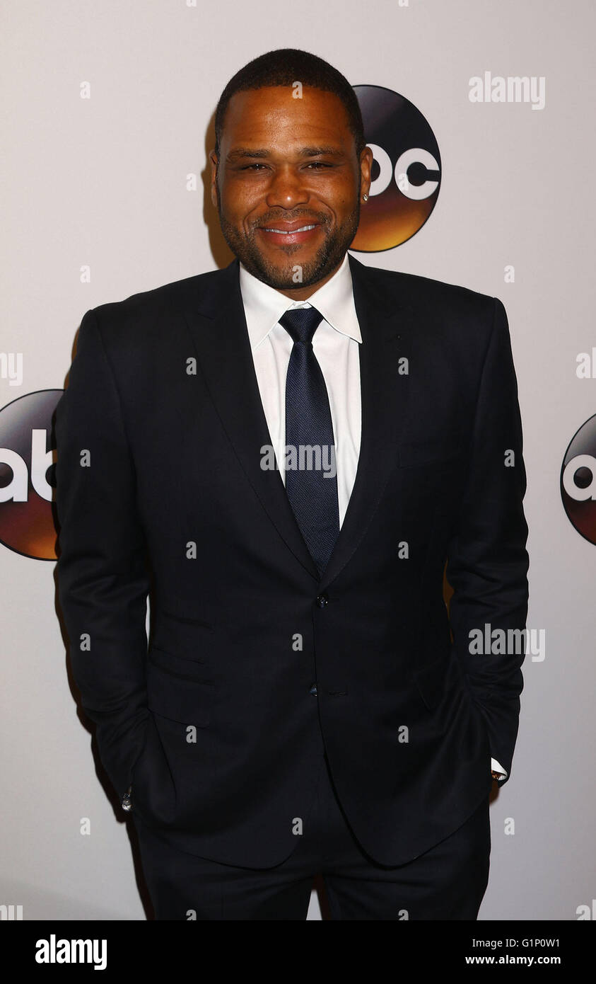 New York, USA. 17th May, 2016. Actor ANTHONY ANDERSON attends 2016 ABC ...