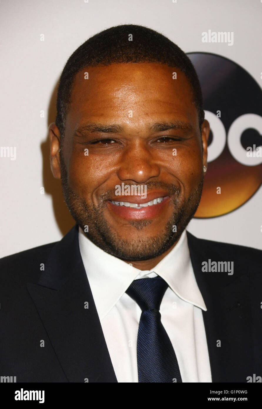 New York, USA. 17th May, 2016. Actor ANTHONY ANDERSON attends 2016 ABC ...