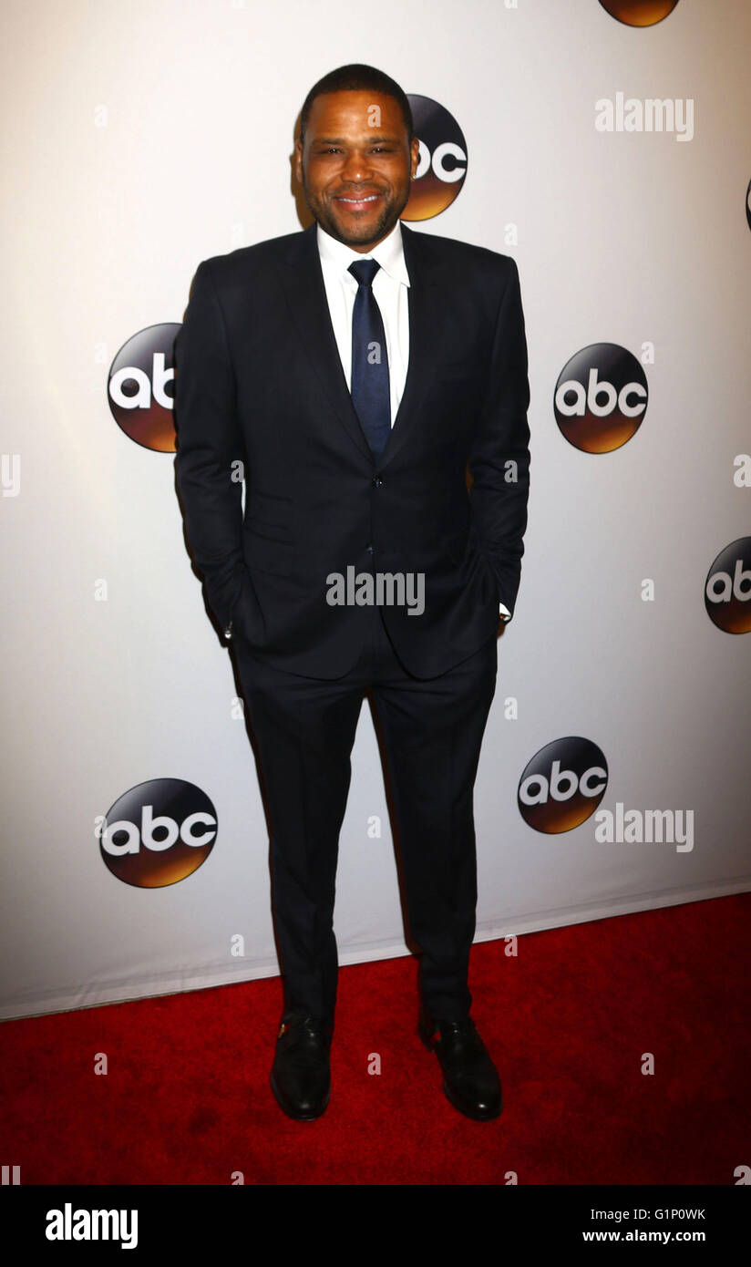 New York, USA. 17th May, 2016. Actor ANTHONY ANDERSON attends 2016 ABC ...