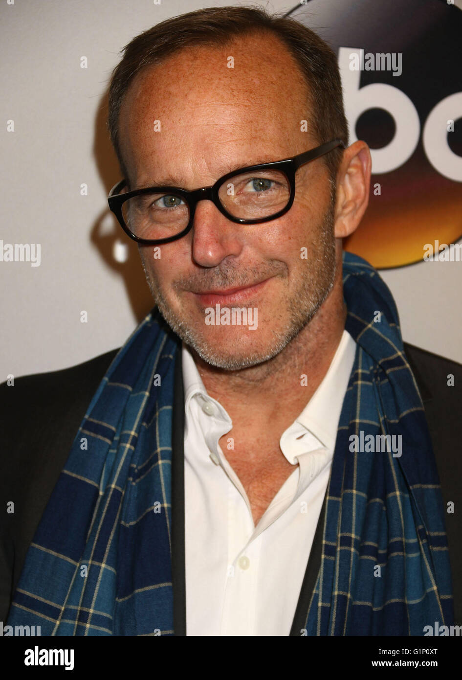 New York, USA. 17th May, 2016. Actor CLARK GREGG attends 2016 ABC ...