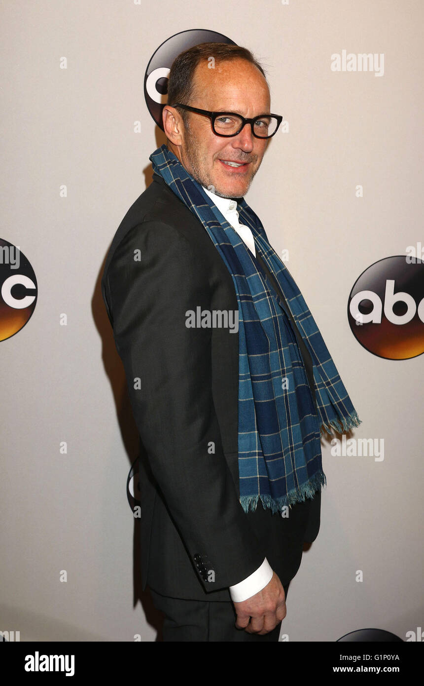 New York, USA. 17th May, 2016. Actor CLARK GREGG attends 2016 ABC ...
