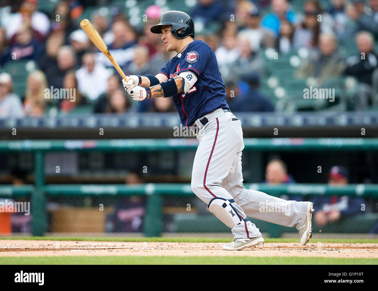 Detroit, Michigan, USA. 17th May, 2016. Minnesota Twins designated ...