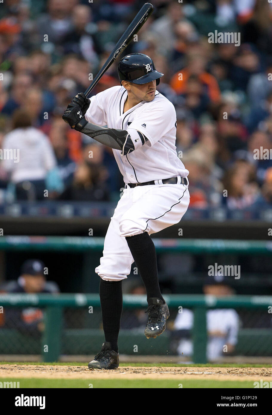 Detroit, Michigan, USA. 17th May, 2016. Detroit Tigers third baseman ...