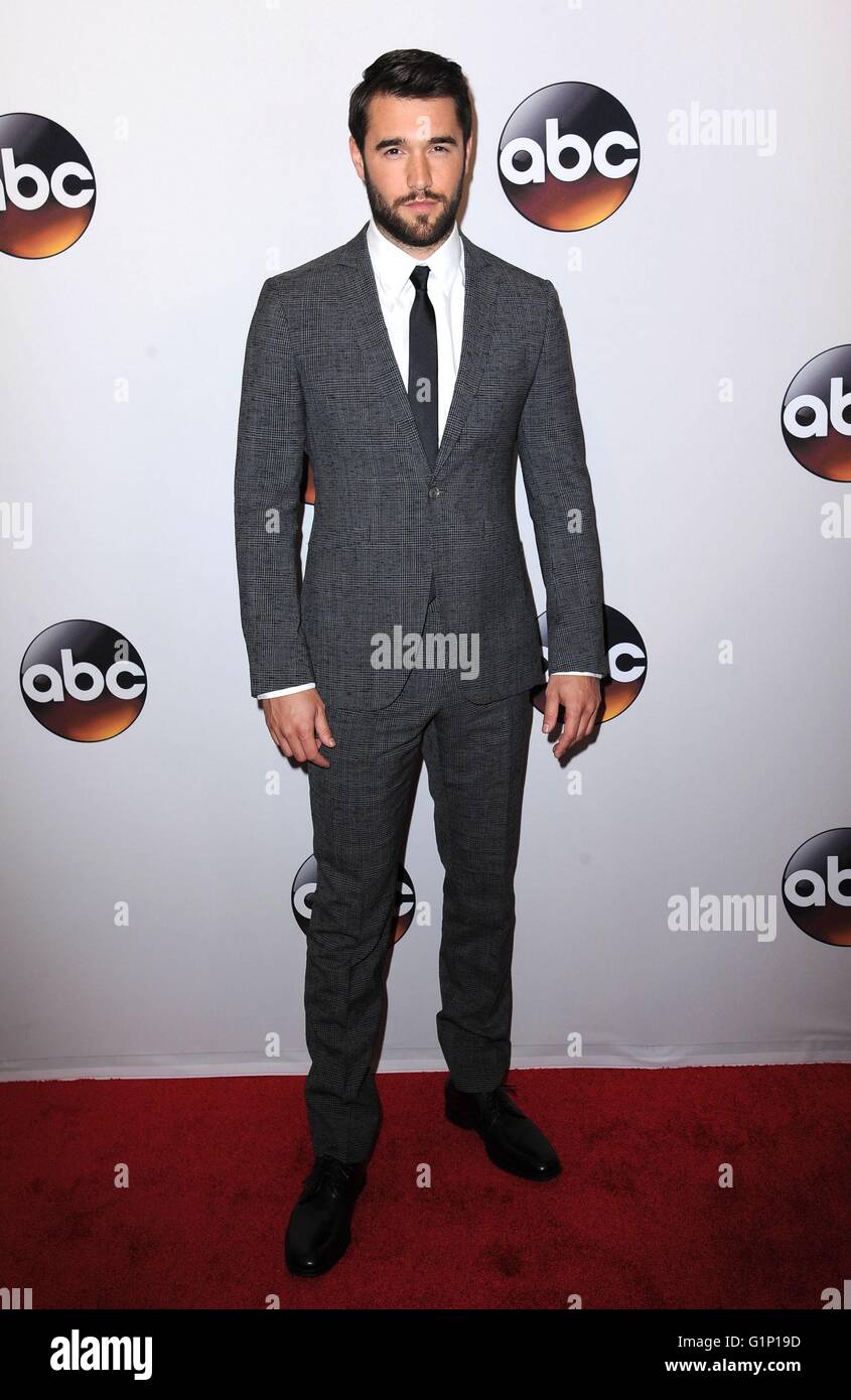 New York, NY, USA. 17th May, 2016. Josh Bowman at arrivals for ABC ...