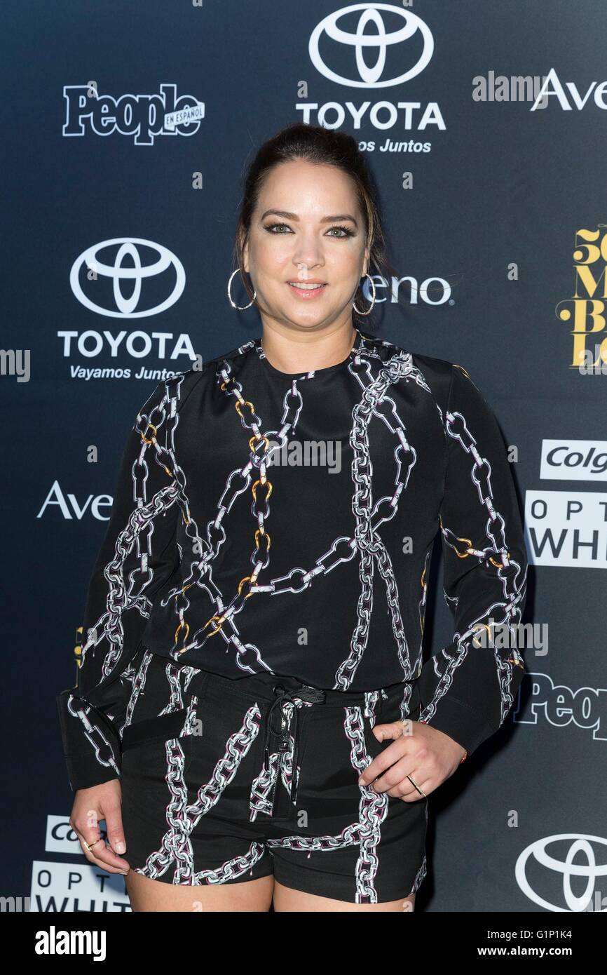 New York, NY, USA. 17th May, 2016. Adamari Lopez at arrivals for People ...