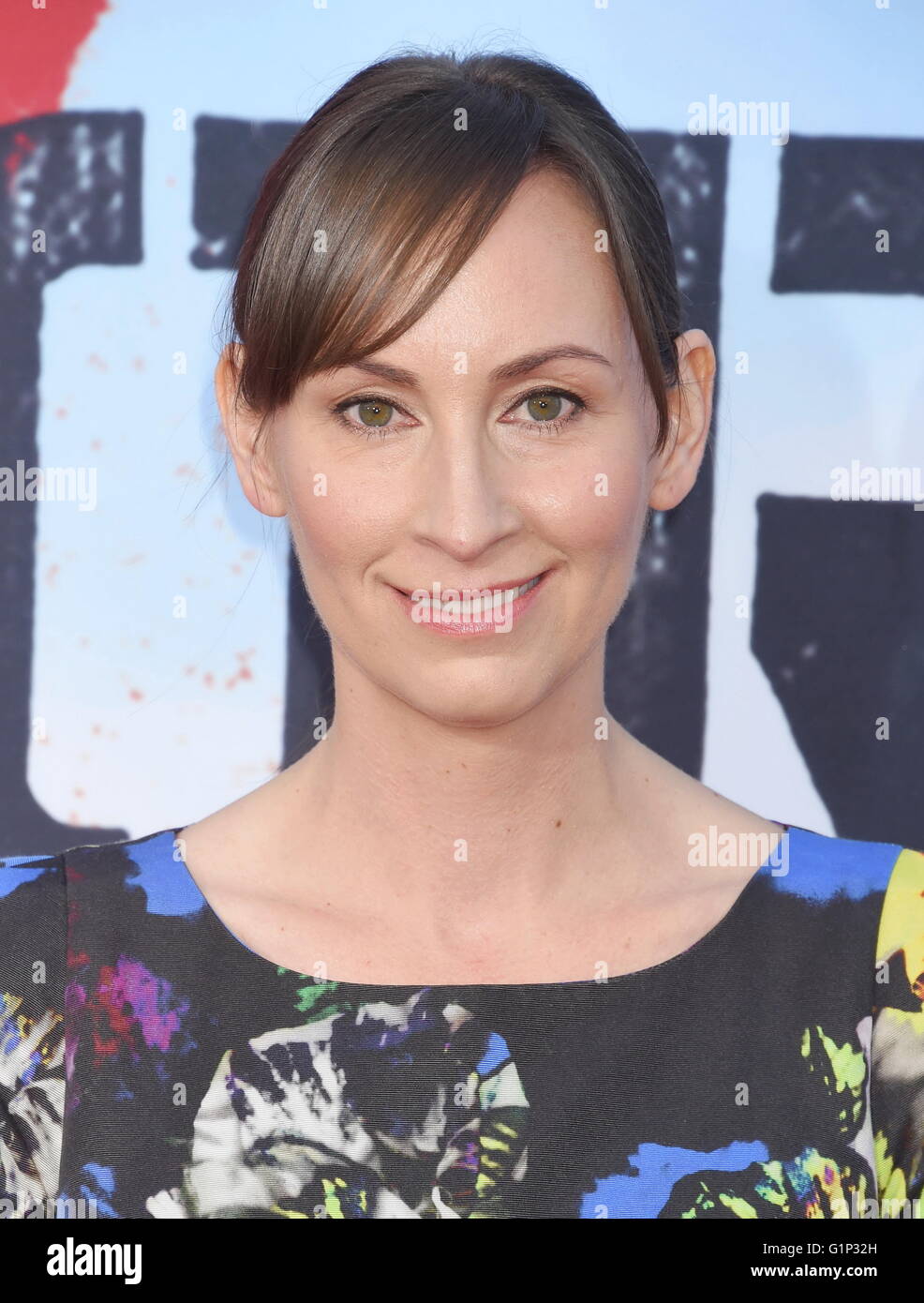 WESTWOOD, CA - MAY 16: Actress Liz Cackowski arrives at the premiere of ...