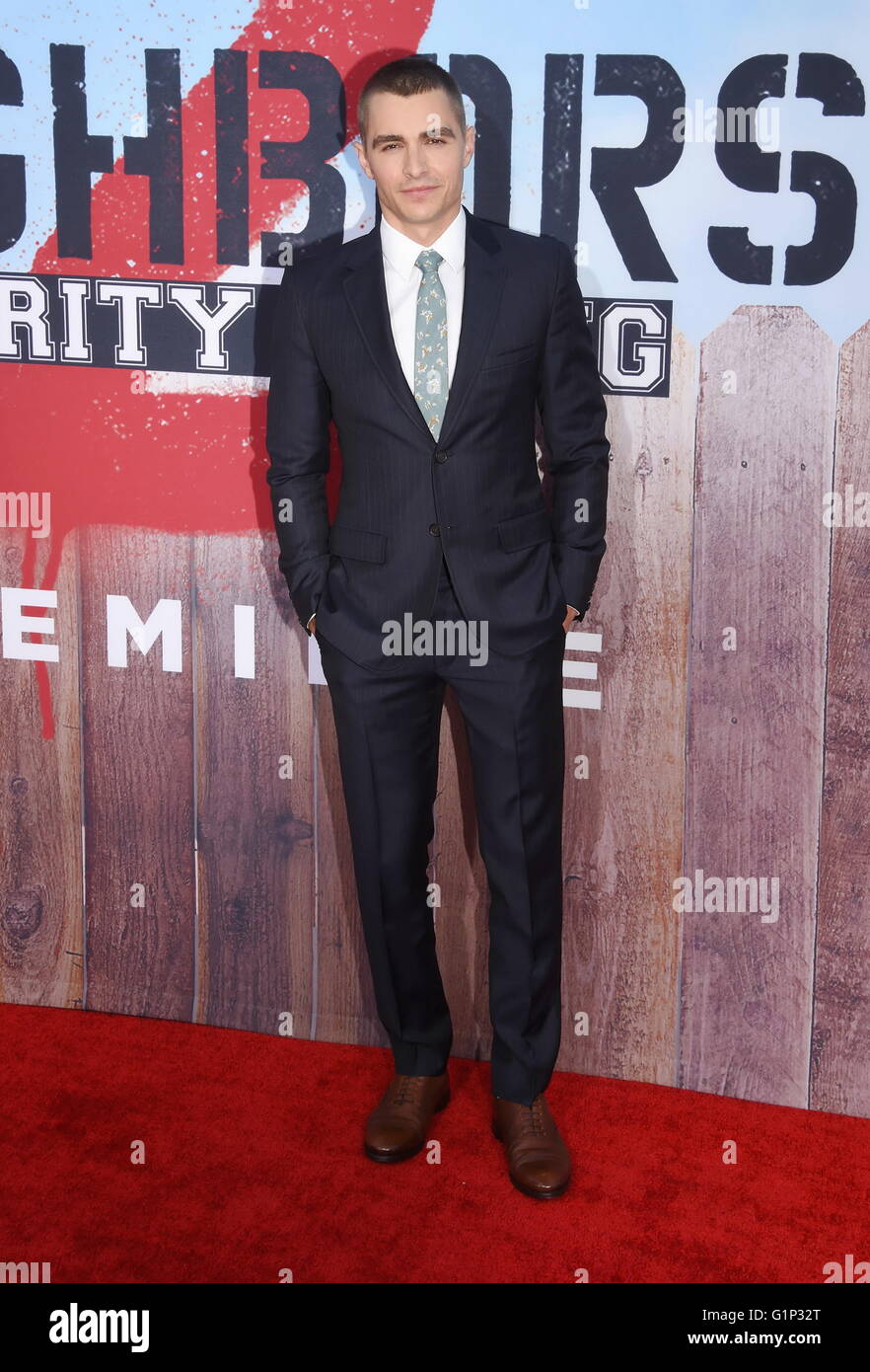 WESTWOOD, CA - MAY 16: Actor Dave Franco arrives at the premiere of ...
