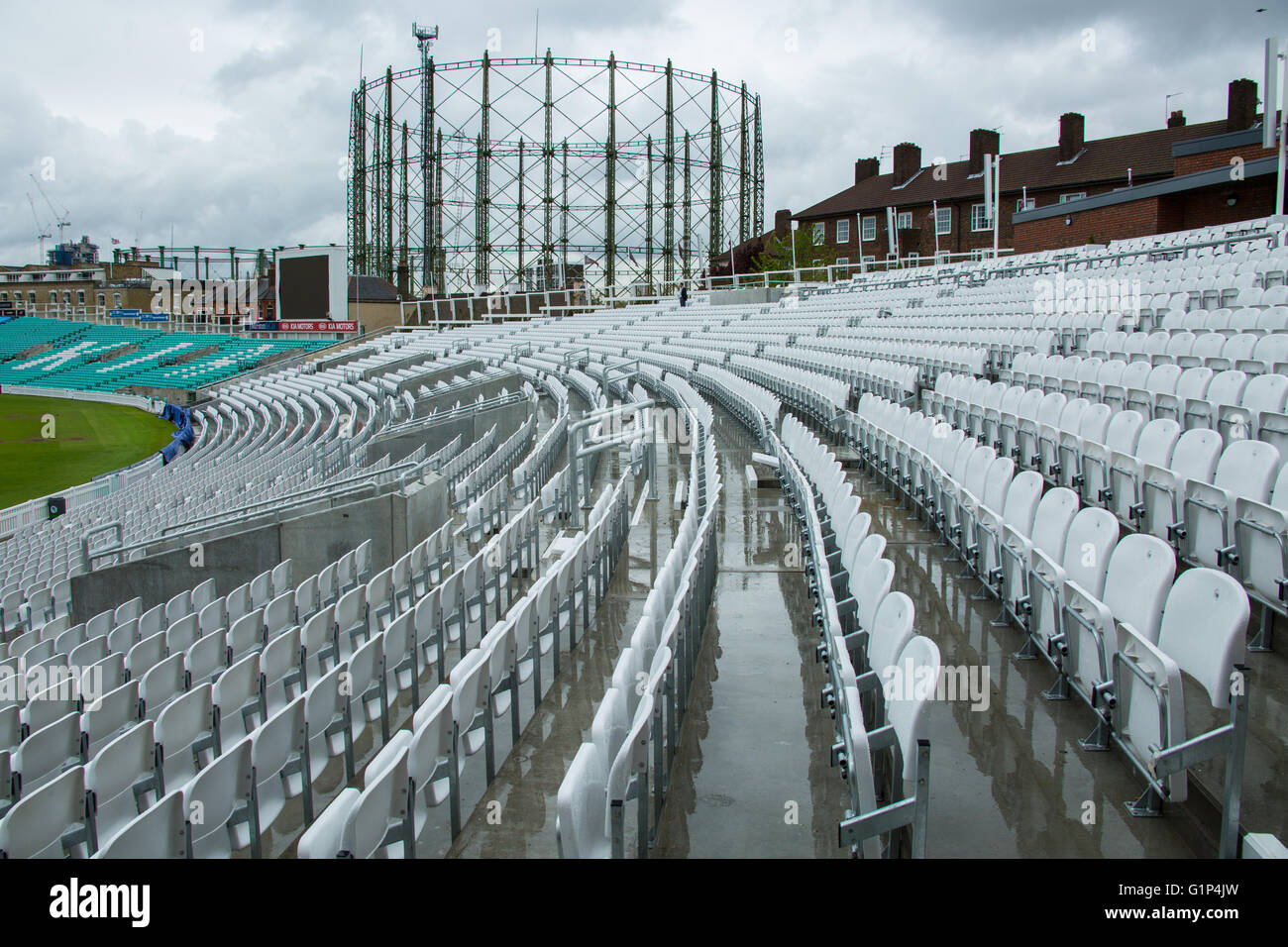 London, UK. 18 May 2016. The new Peter May stand was open for the first ...