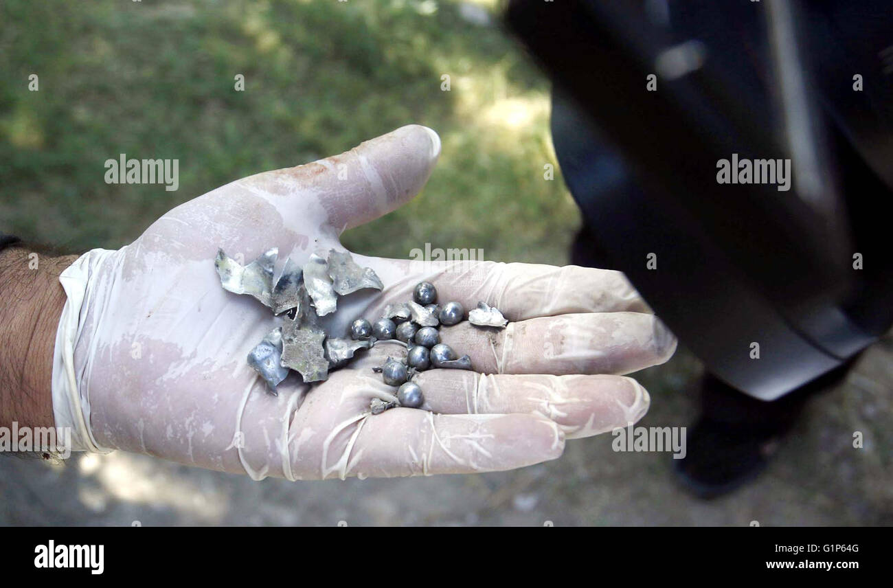 Security official showing nut bolts hi-res stock photography and images ...