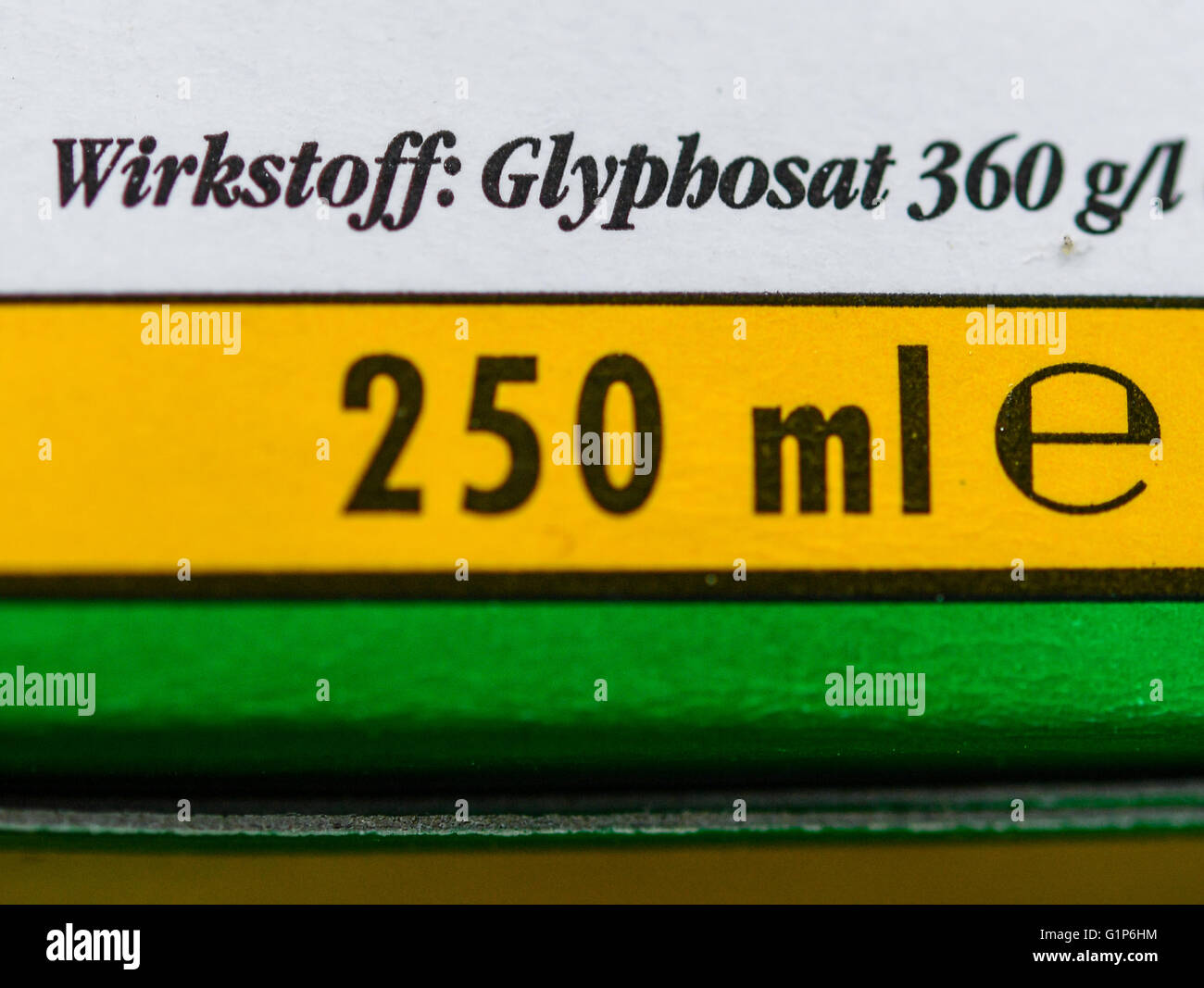 Briesen, Germany. 17th May, 2016. ILLUSTRATION - The packaging of ...