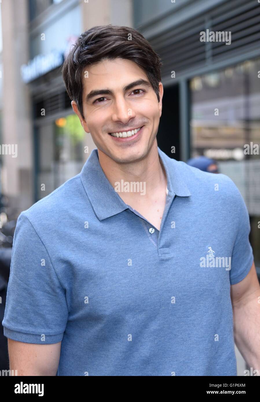 New York, NY, USA. 18th May, 2016. Brandon Routh at AOL BUILD out and ...