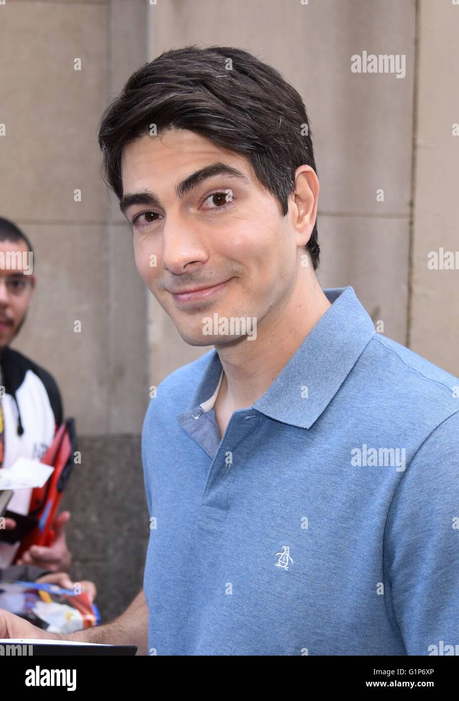 New York, NY, USA. 18th May, 2016. Brandon Routh at AOL BUILD out and ...