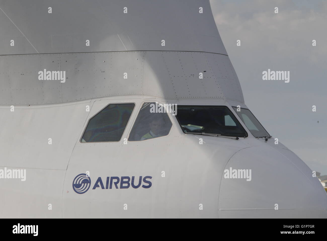 Bucharest, Romania. 18th May, 2016. Airbus A300-600ST (Super ...