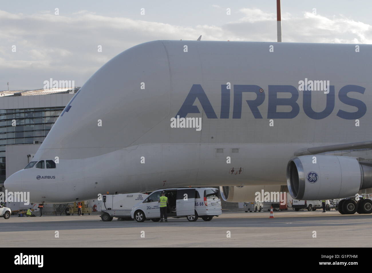 Bucharest, Romania. 18th May, 2016. Airbus A300-600ST (Super ...