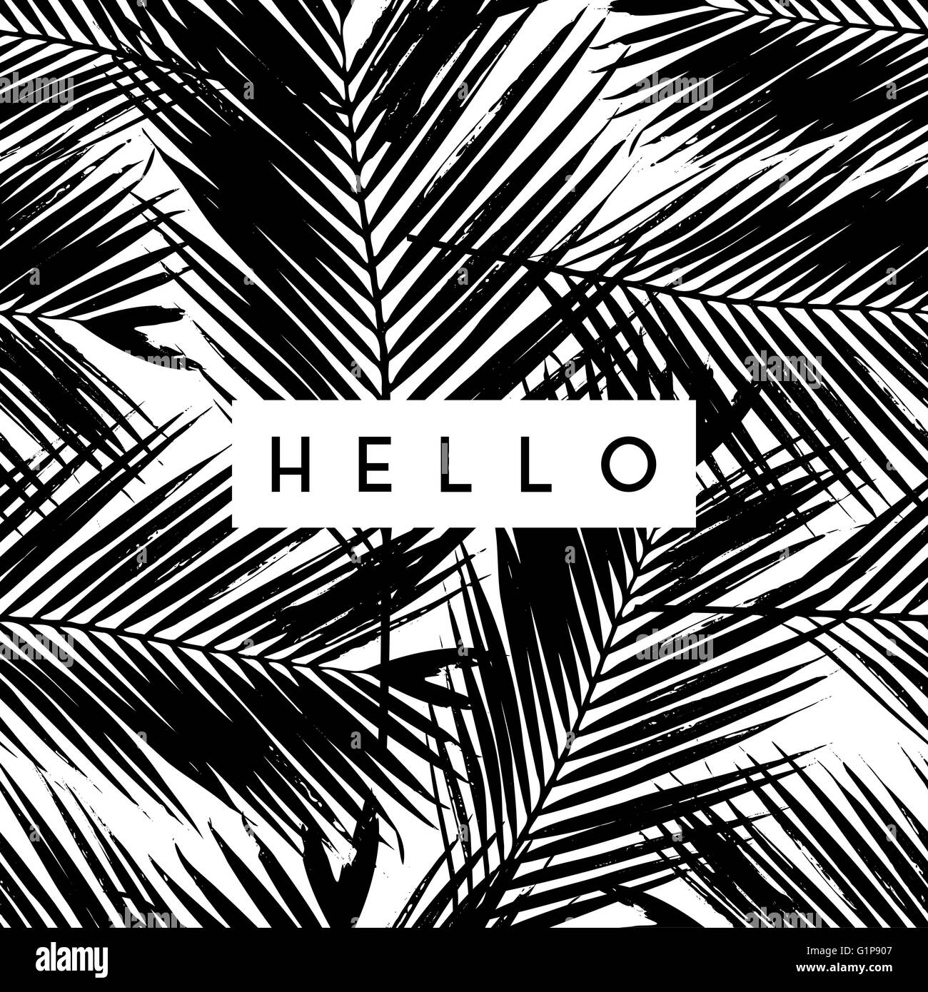 Hello fashion Black and White Stock Photos & Images - Alamy
