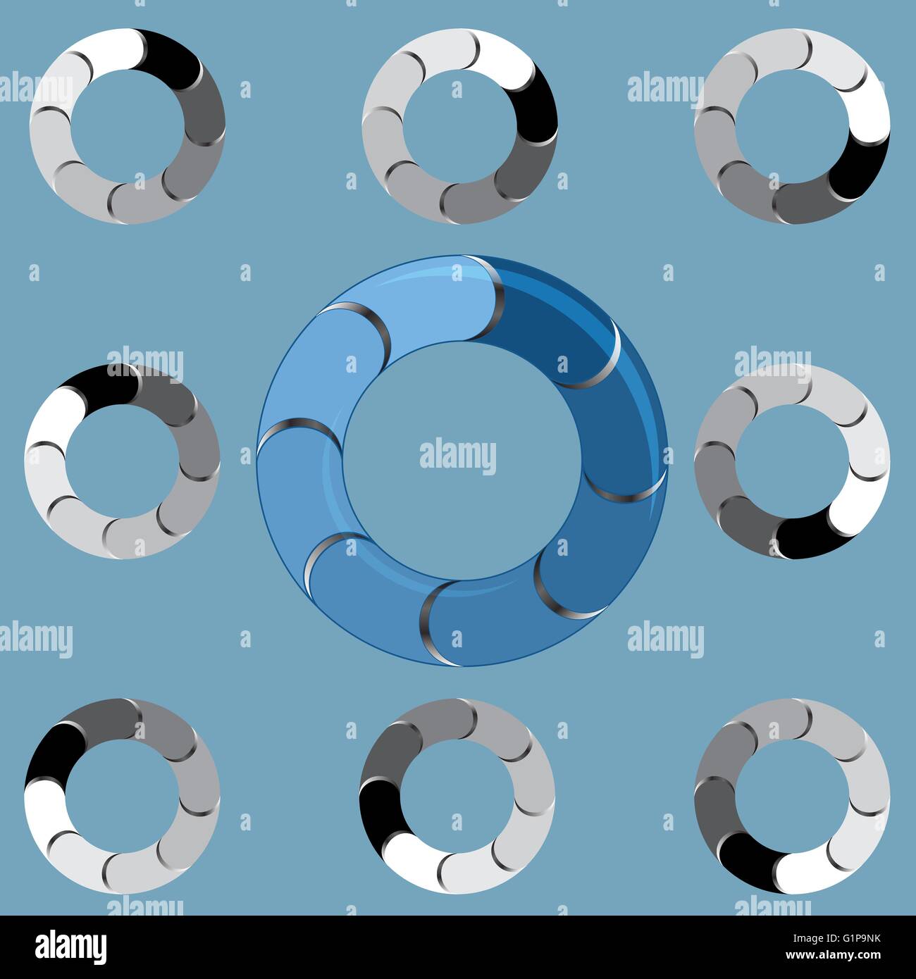 Round preloader animation frame Stock Vector Image & Art - Alamy