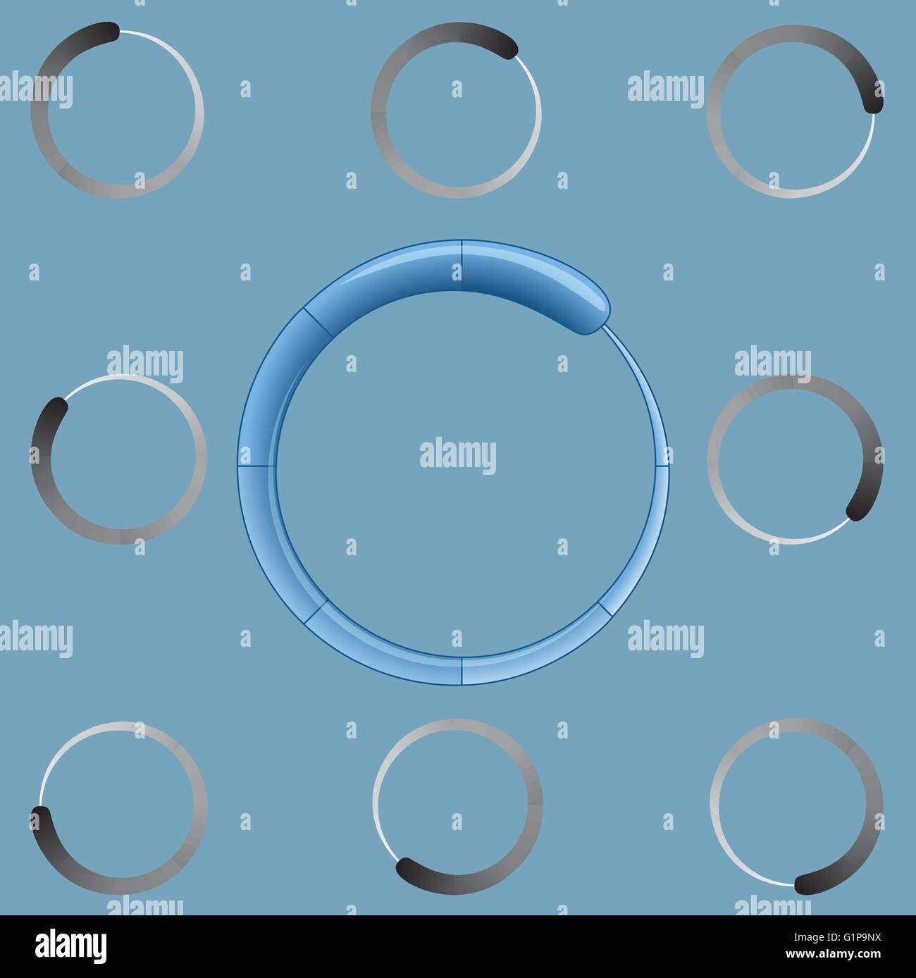 Preloader animation Stock Vector Images - Alamy