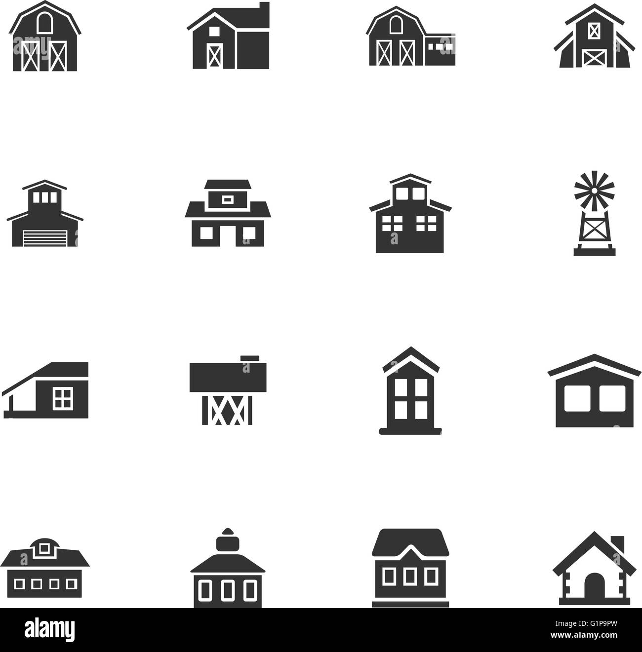 Farm apartment Black and White Stock Photos & Images - Alamy