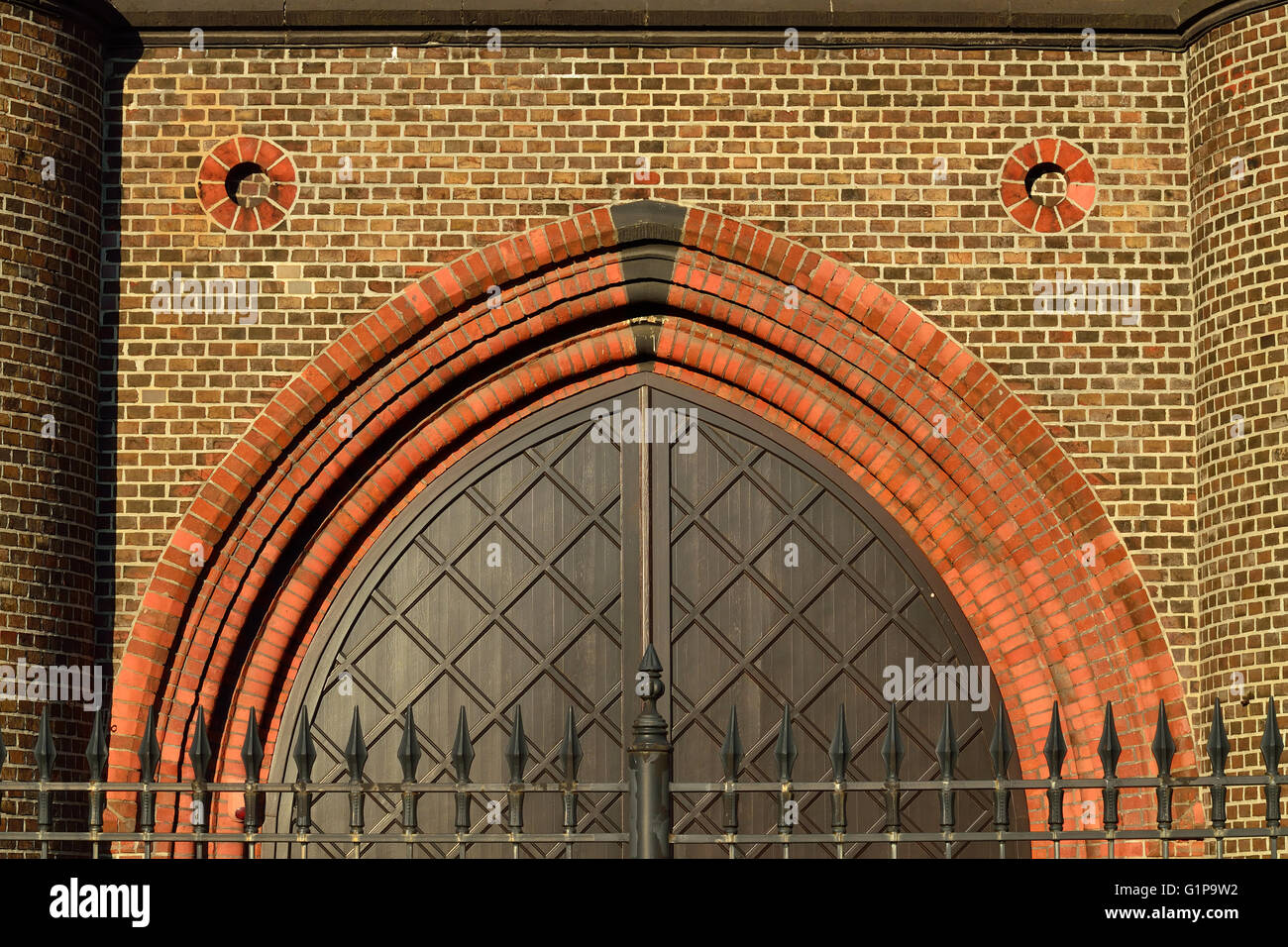 Friedrichsburg Gate - old German Fort in Koenigsberg. Kaliningrad ...