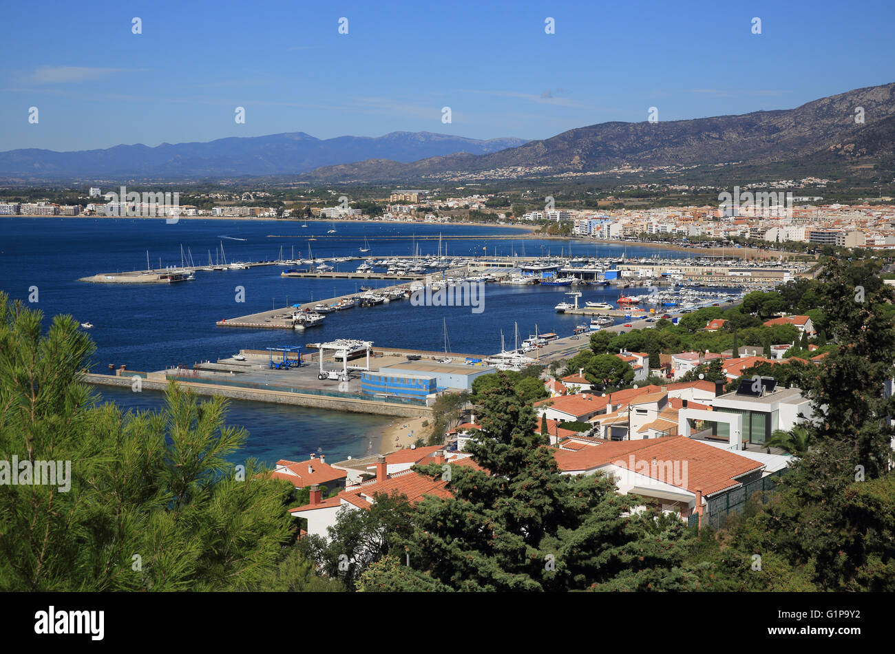 Roses spain town hi-res stock photography and images - Alamy