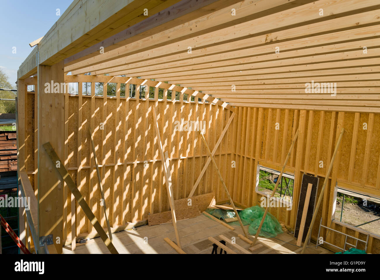 Timber frame building hi-res stock photography and images - Alamy