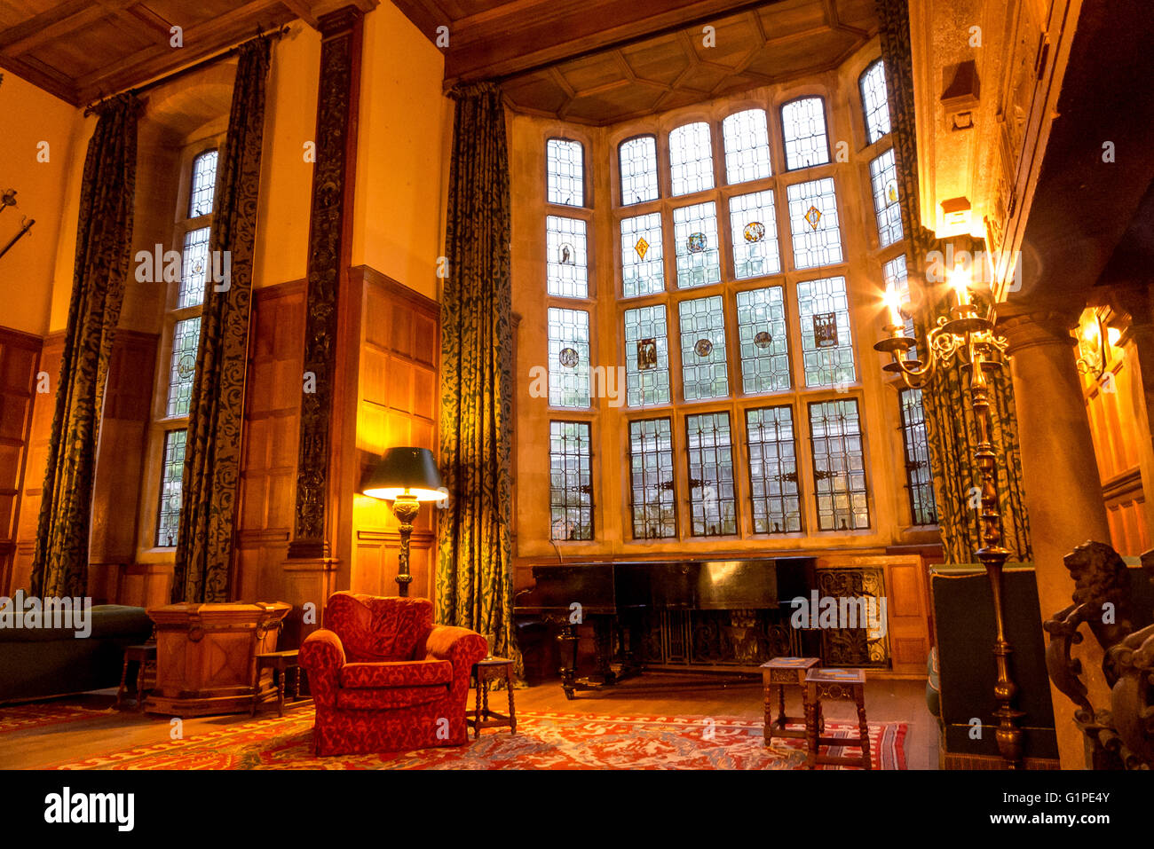 West Dean College, near Chichester in West Sussex, England Stock Photo ...